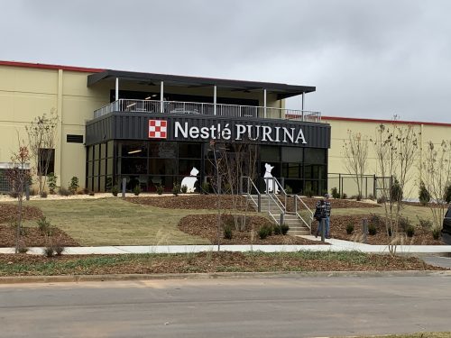 New Hartwell Purina Plant Opens to City, State, Officials with "Ribbon ...