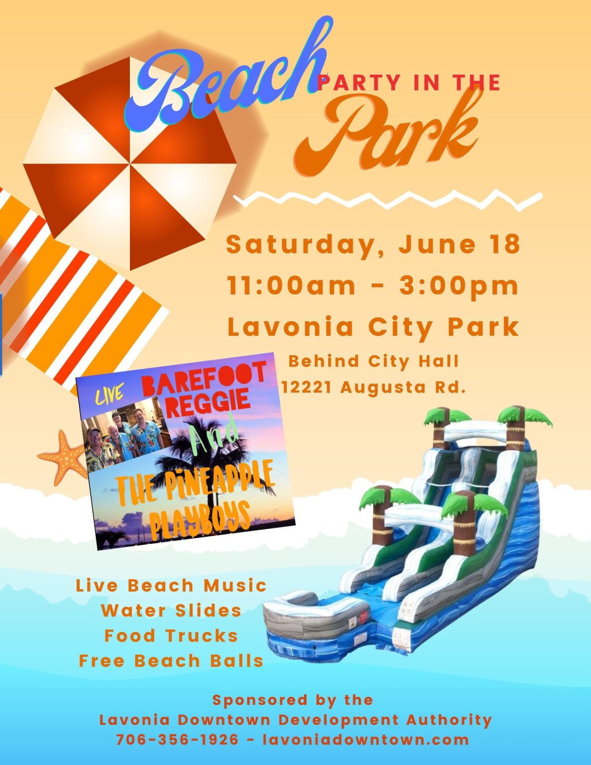 Beach Party in the Park Set for Saturday - 92.1 WLHR