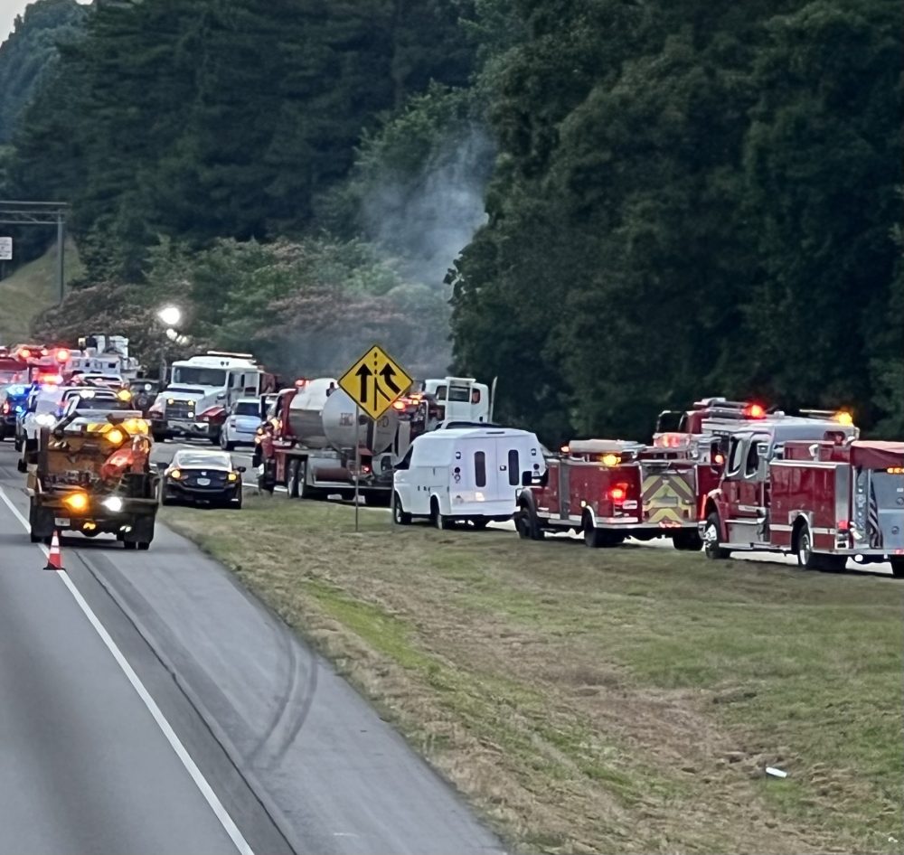 Body of Driver of 85 Truck Fire Sent for Autopsy - 92.1 WLHR