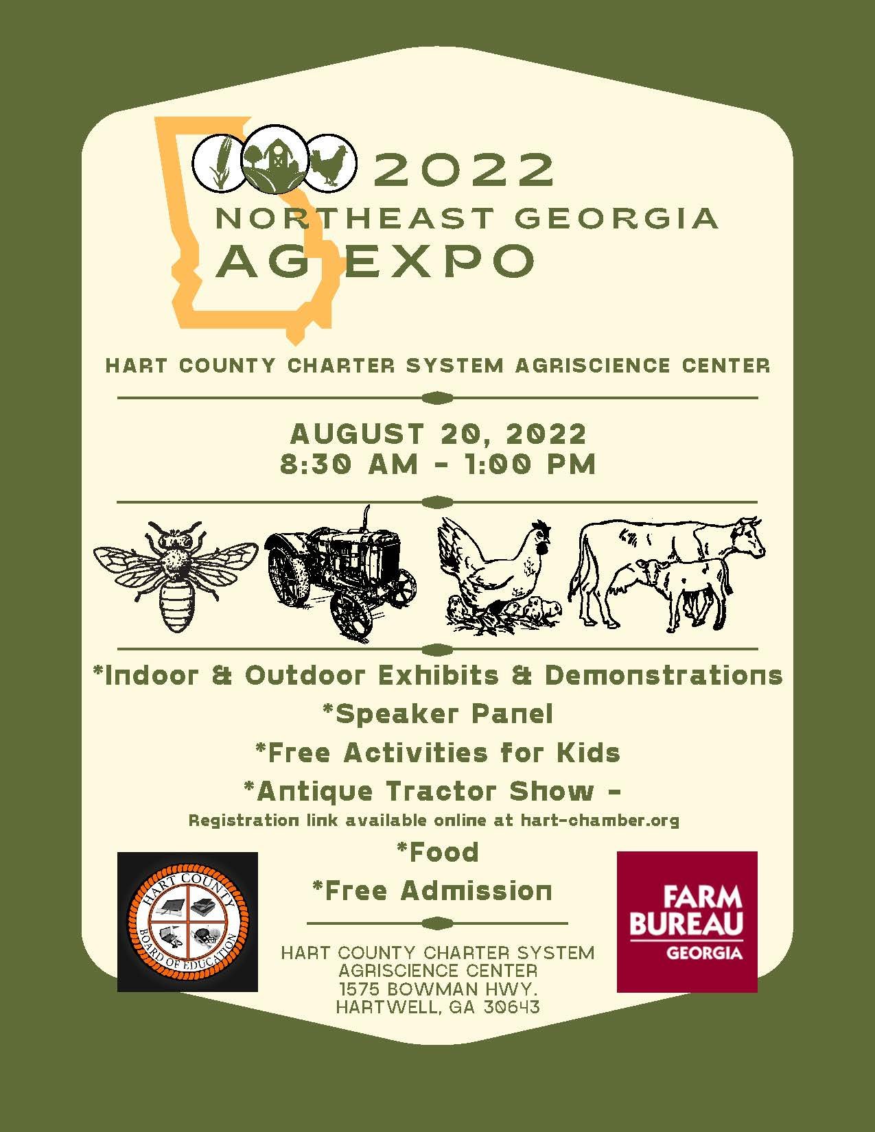 Northeast Georgia Ag Expo Returns to Hart County This Weekend - 92.1 WLHR