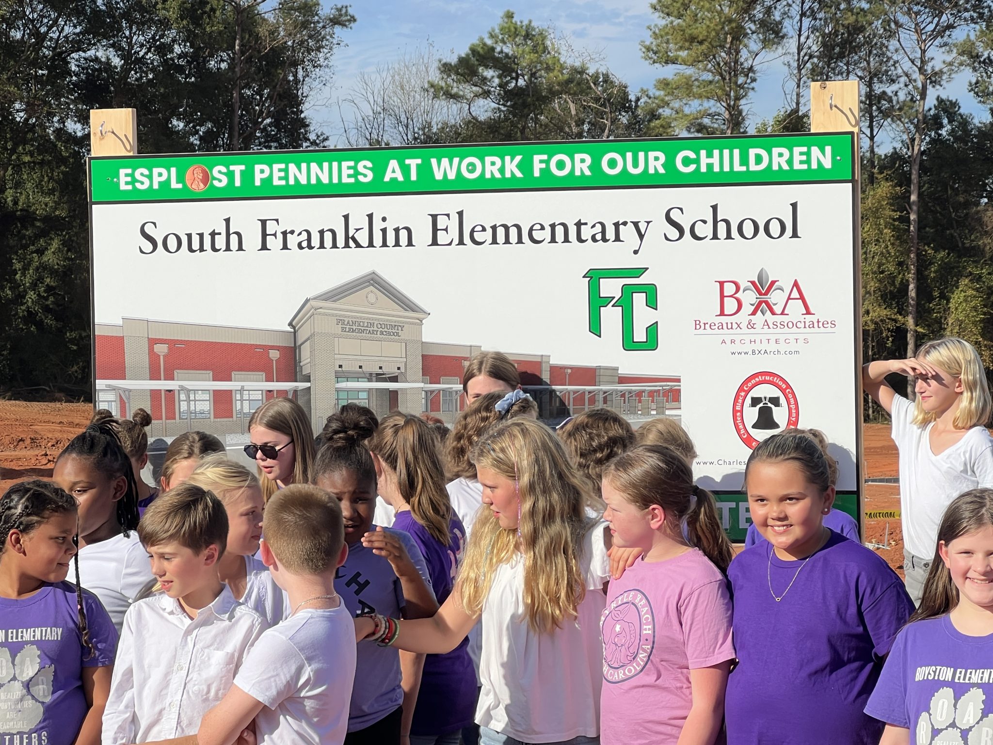 Officials Break Ground for New South Elementary School in Carnesville - 92.1 WLHR