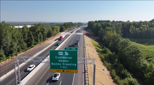 I-85 Widening, Phase III Project Opens Northbound - 92.1 WLHR