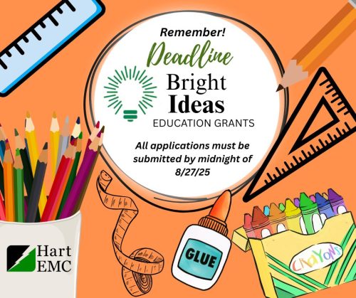 Applications Being Accepted for Hart EMC Bright Idea Grant - 92.1 WLHR