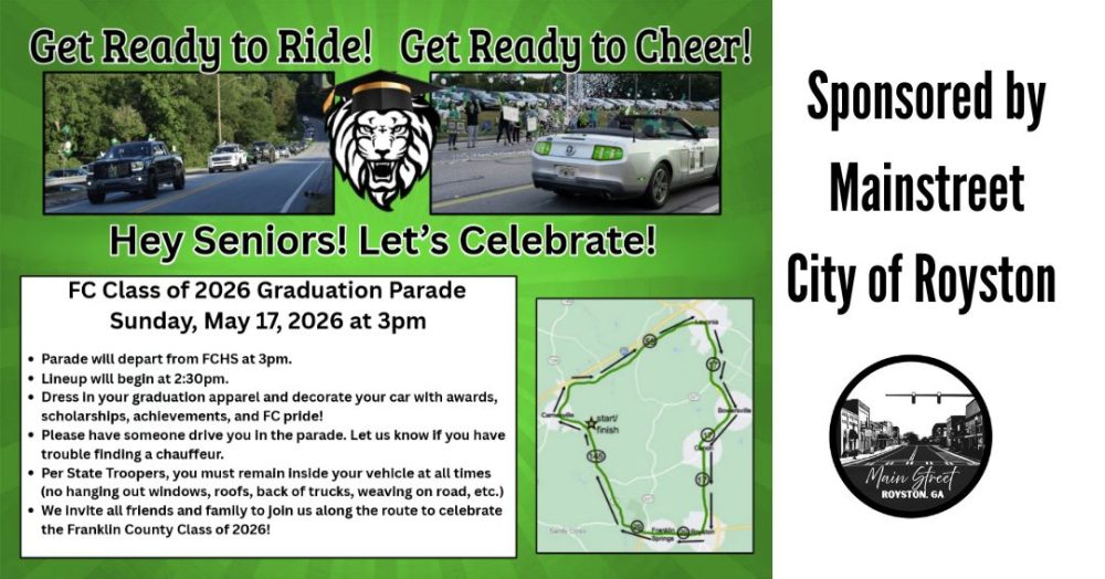 FCHS Class of 2026 Graduation Parade Takes Place Sunday May 17 - 92.1 WLHR